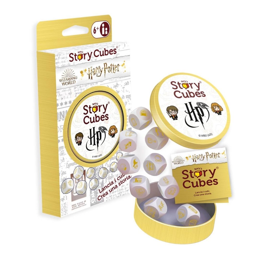 Story Cubes Harry Potter - Lancia i dadi e crea una storia – Gioeca